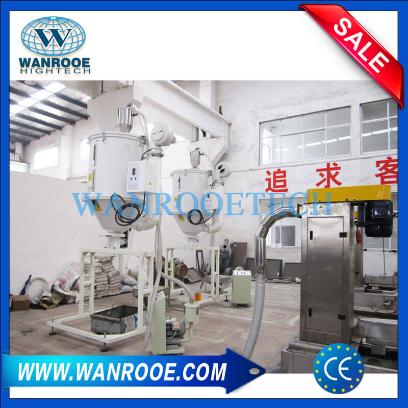 Pp, PE, PC, ABS etc. usine de granulation de granulation de matériel de Regrind de fabricant de ...