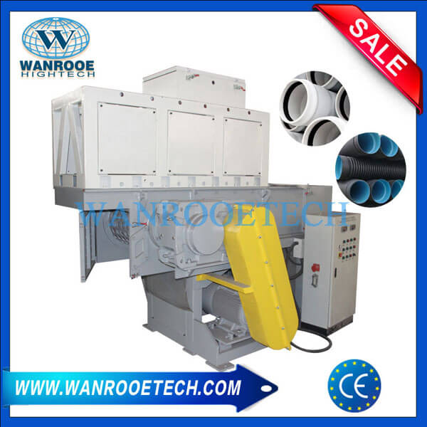 PVC HDPE Plastic Pipe Shredder,Plastic block shredder,Plastic Shredder ...